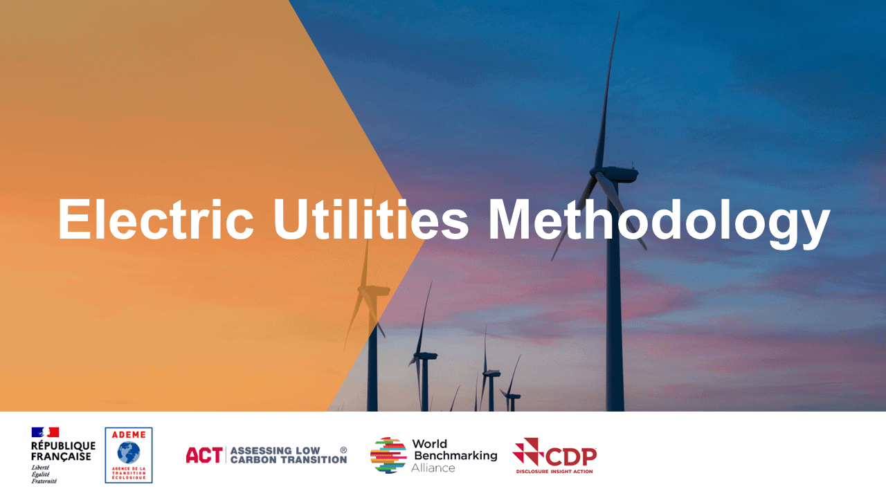 [ACT Public Consultation] – update of Electric Utilities methodology ...